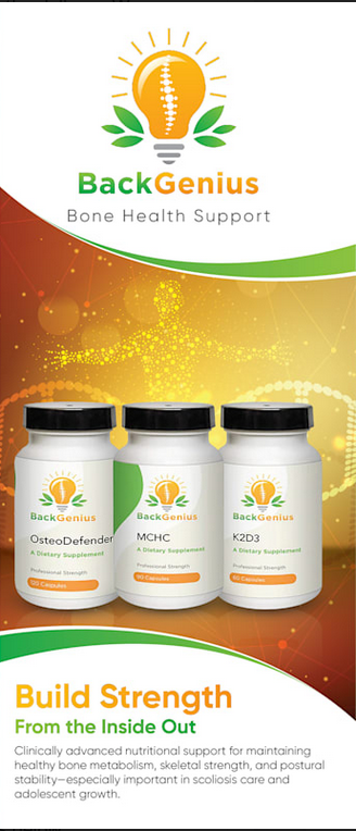 Bone Health Brochure - sold in bundles of 25 – BackGenius